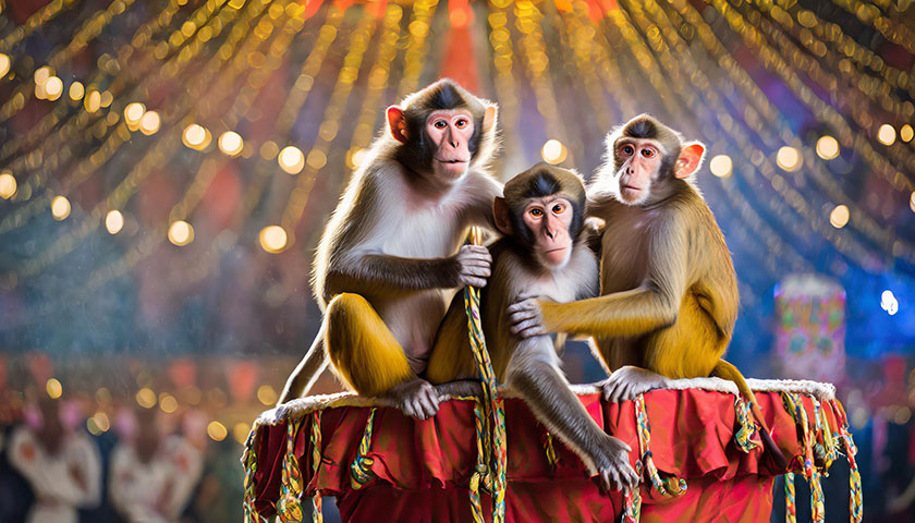 Not my circus, not my monkeys - Literary Heist